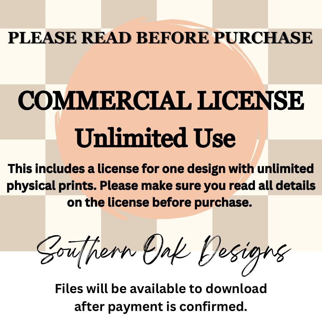 Commercial Licenses / PNG Commercial License/ PNG Download / Digital ...