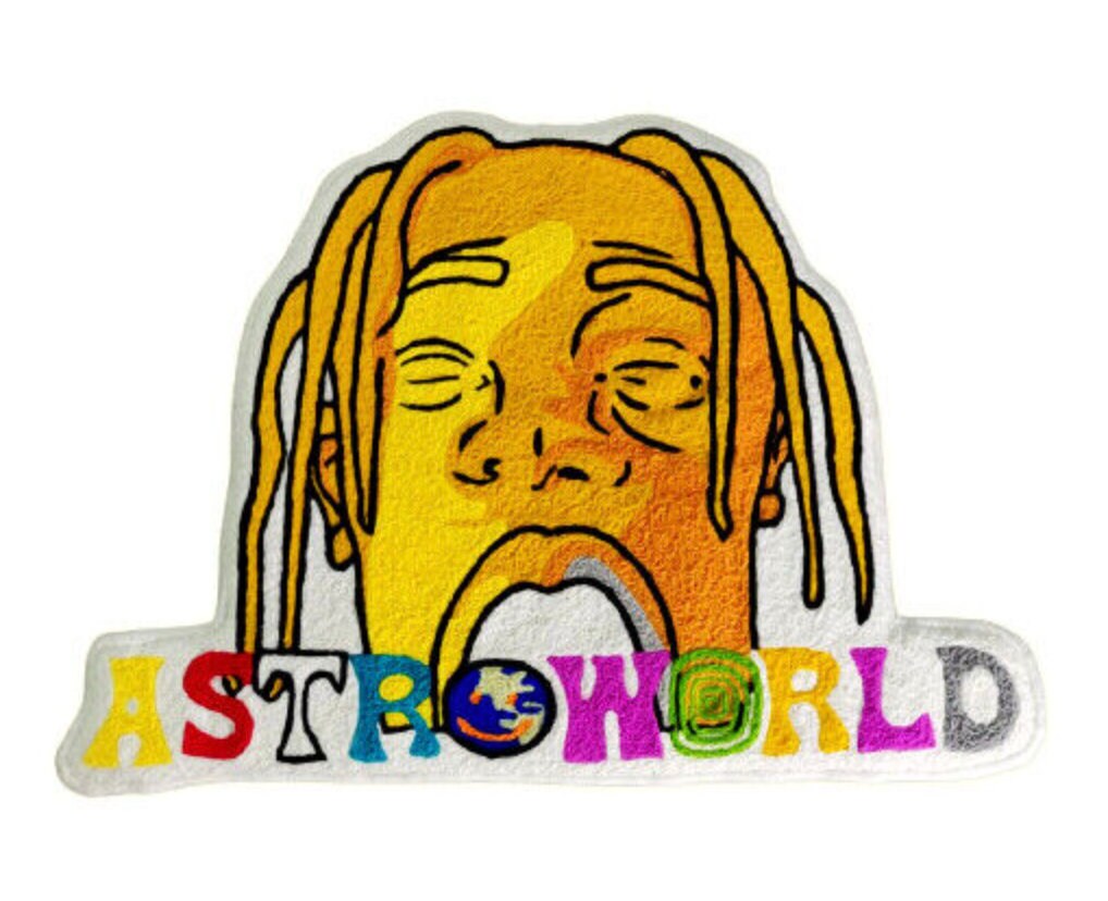 Travis Scott Astroworld Tufted Rug | Cactus Jack Floor Mat | Travis ...