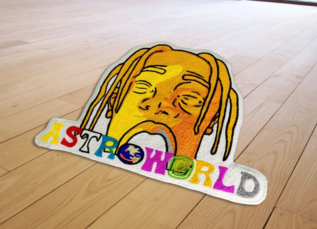 Travis Scott Astroworld Tufted Rug | Cactus Jack Floor Mat | Travis ...