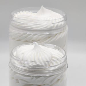 Organic Unscented Whipped Body Butter: Vegan Moisturizer - Etsy