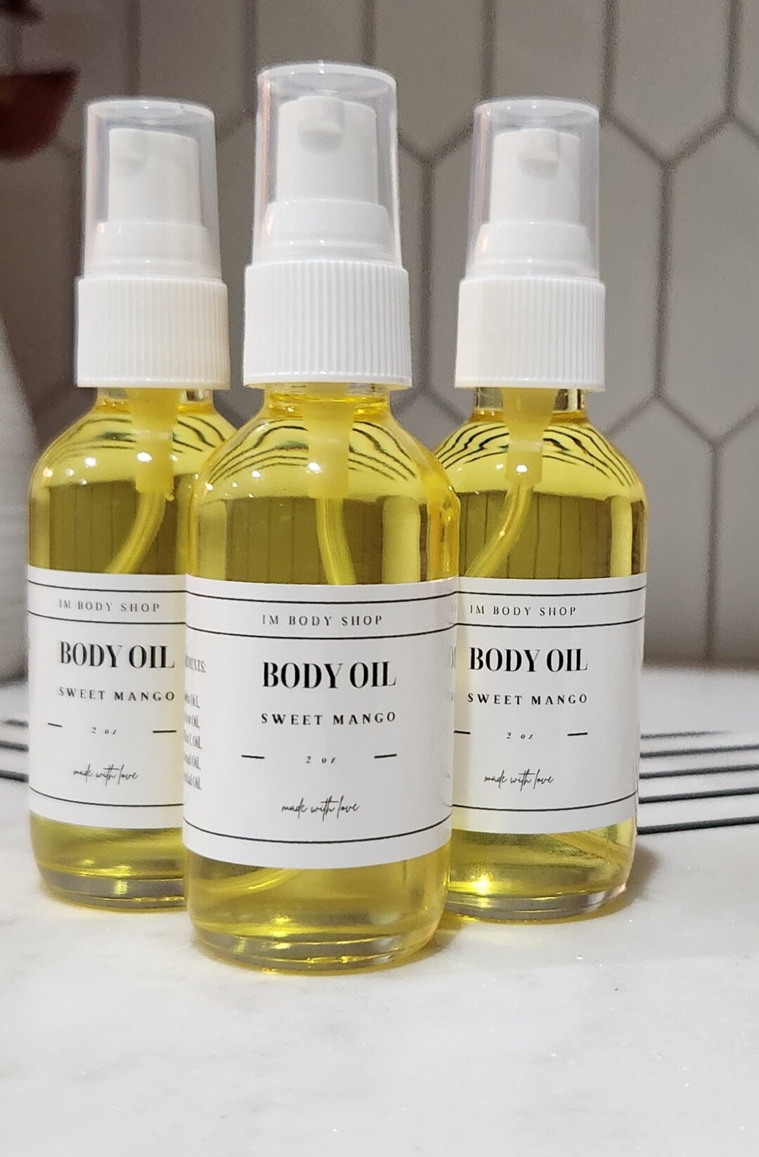 Sweet Mango Body Oil, Best Body Oil, Luxurious Body Oil, Dry Skin ...
