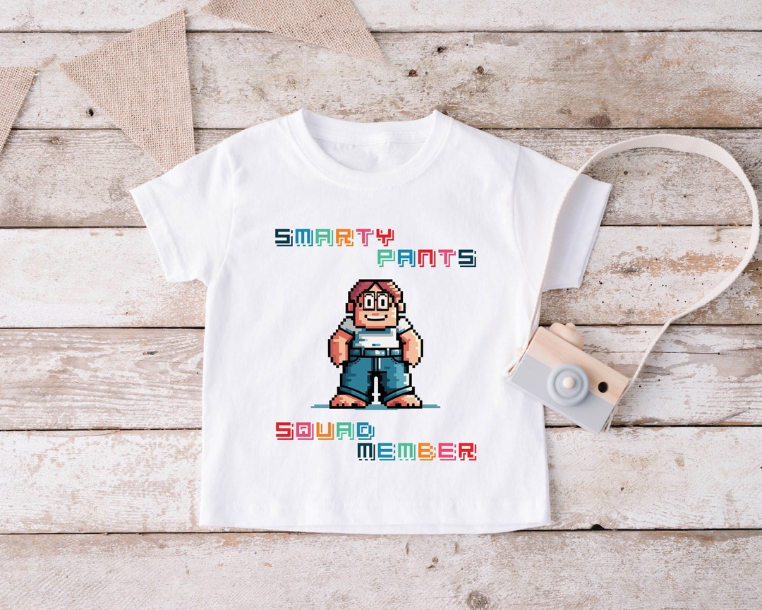 Smarty Pants Squad Member, Smart Kids Shirt, Unisex, School Student ...