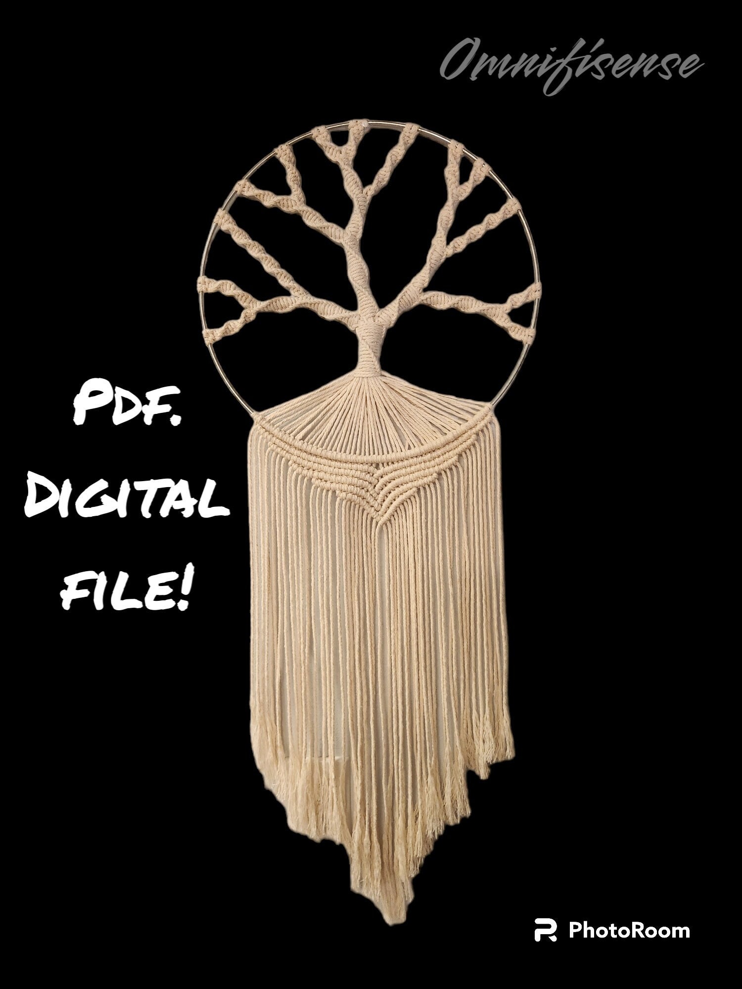 Tree of Life Macrame Pattern - Etsy