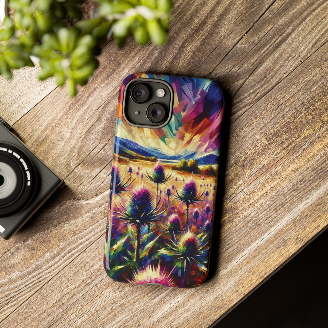 Scottish Thistle Tough Phone Cases, iPhone Case - Etsy