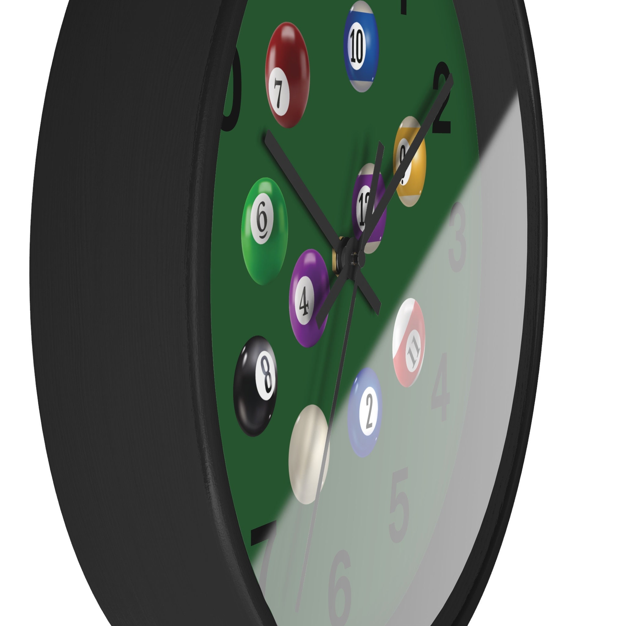 Billiard Ball Wall Clock - Etsy
