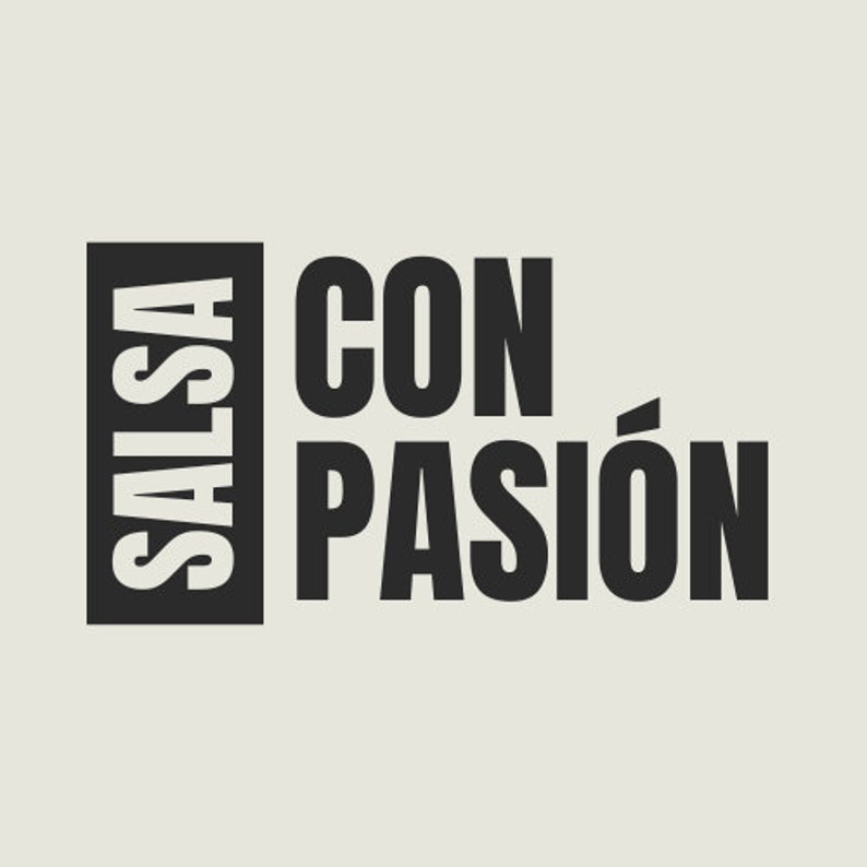 Salsa Con Pasion Design for Merch SVG & PNG - Digital Download - Salsa ...