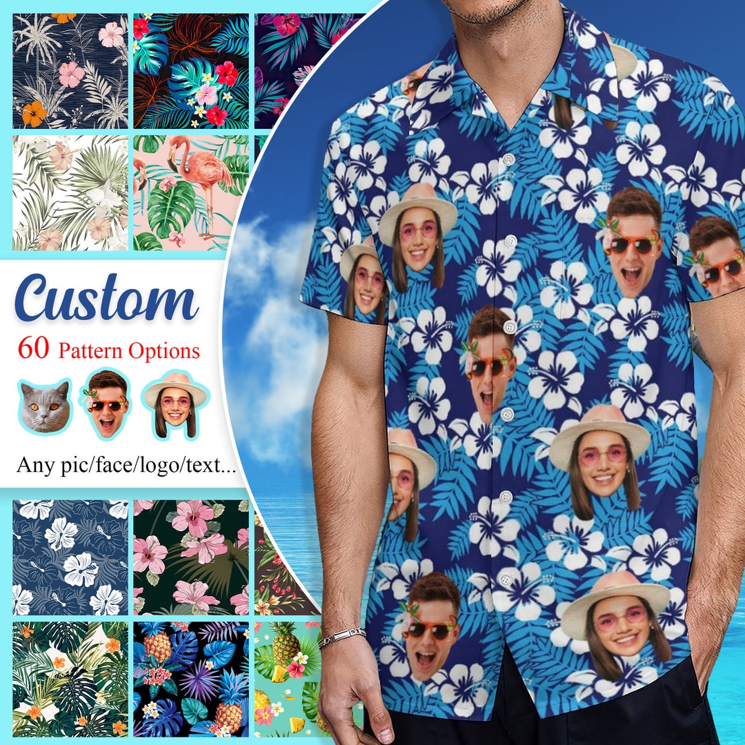 Custom Hawaiian Shirt With Face