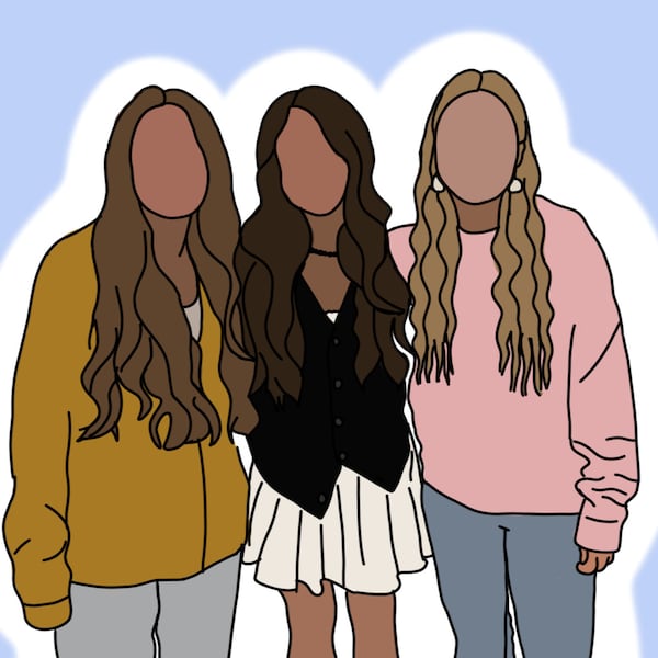 Faceless Cartoon - Etsy