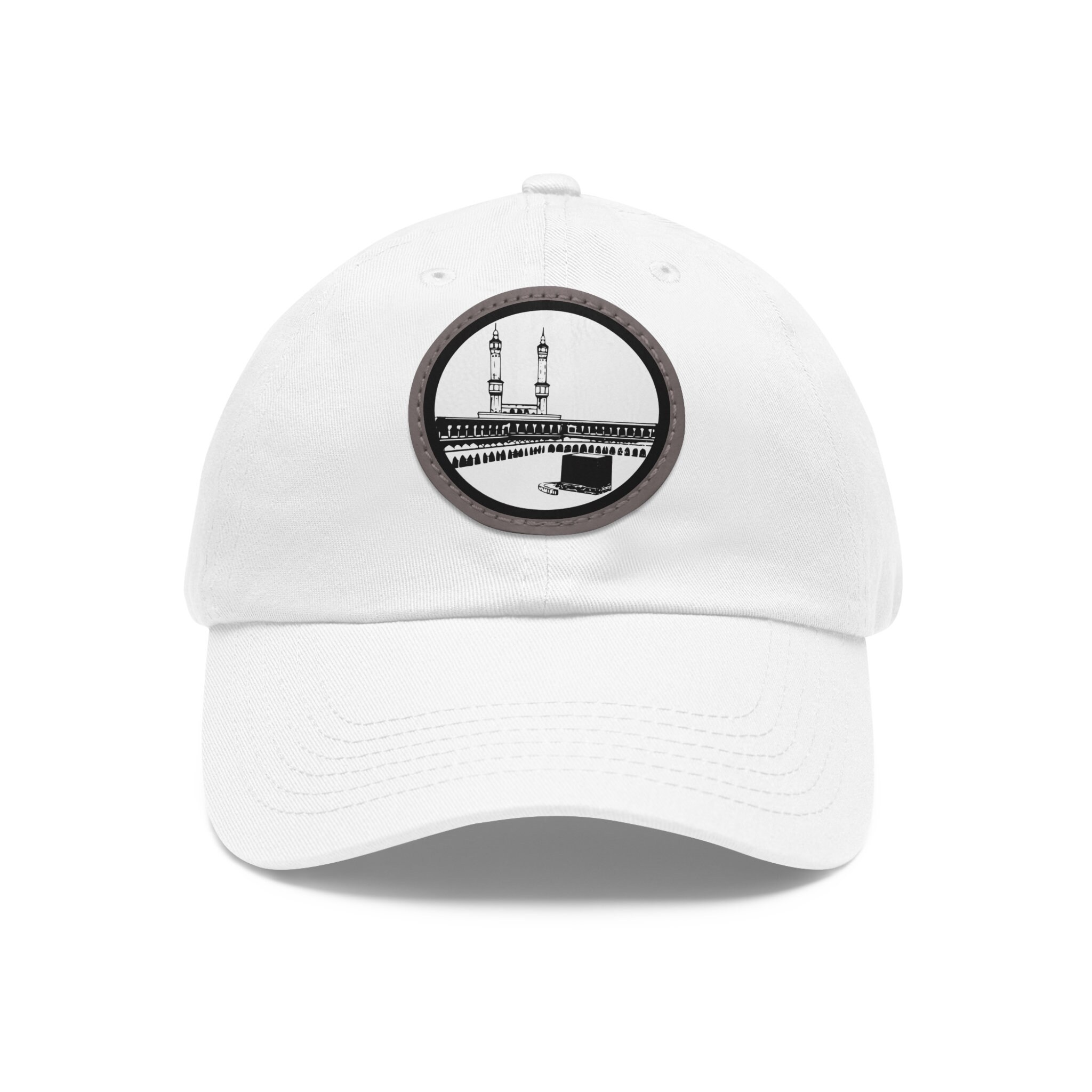 Mecca City Saudi Arabia Hat With Leather Patch round - Etsy
