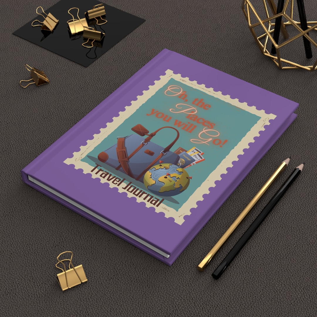 Hard Cover Travel Diary | Travel Journal | Travel Notebook | Document ...