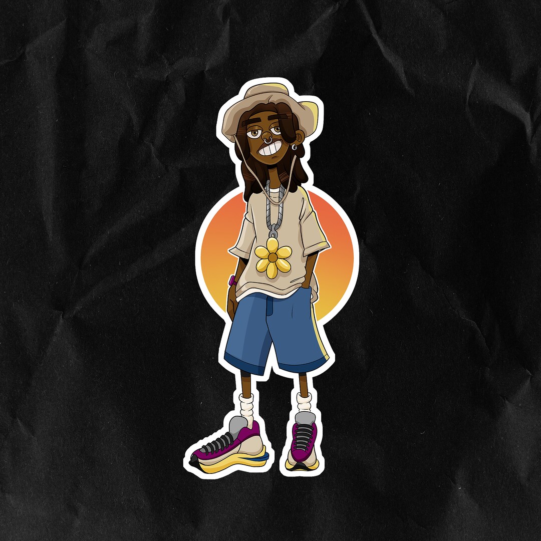 Daisy Boy Original Character Sticker Vinyl Stickers - Etsy