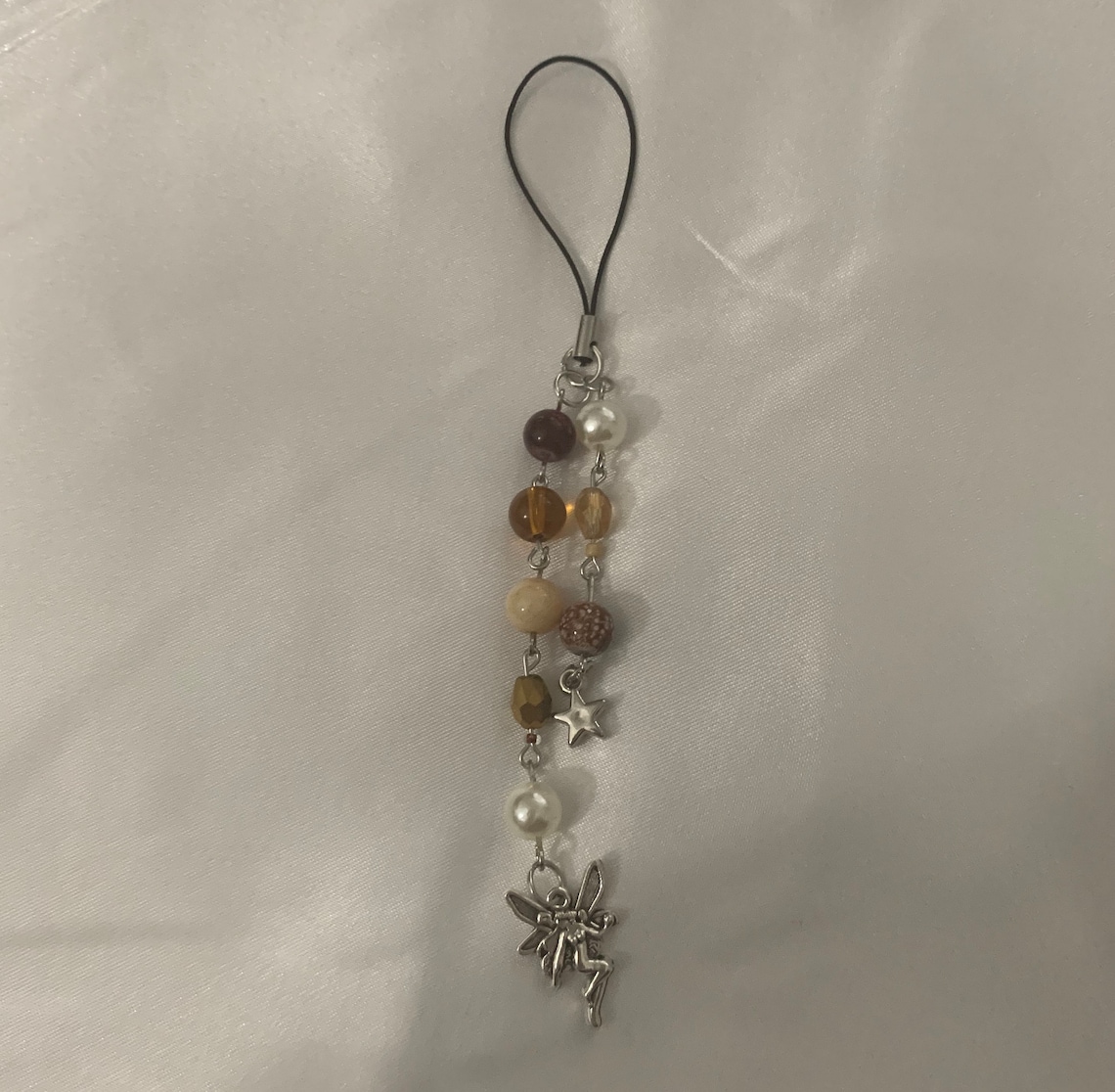 Simple Earth Toned Beaded Phone Charms Coquette Aesthetic - Etsy