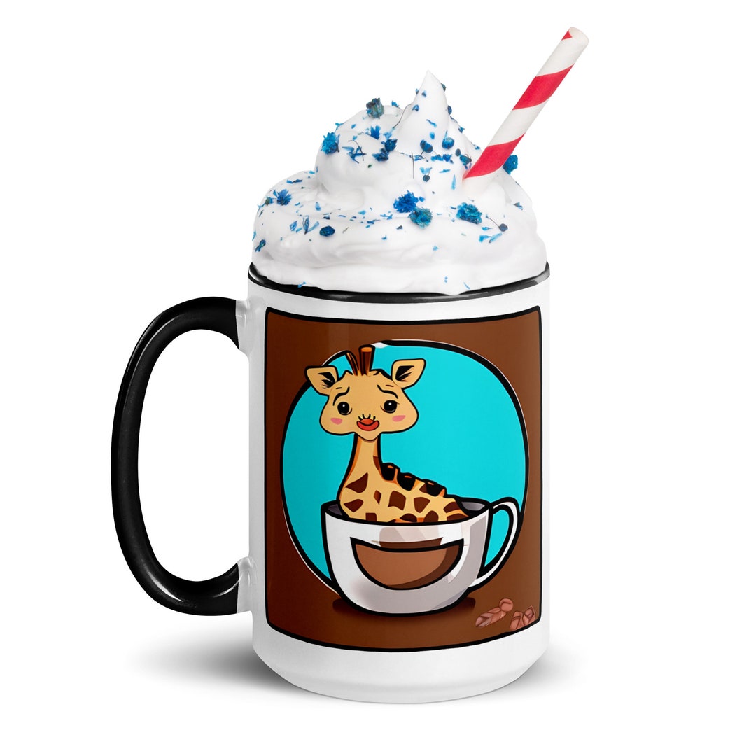 Baby Giraffe Soaking in Coffee - Etsy
