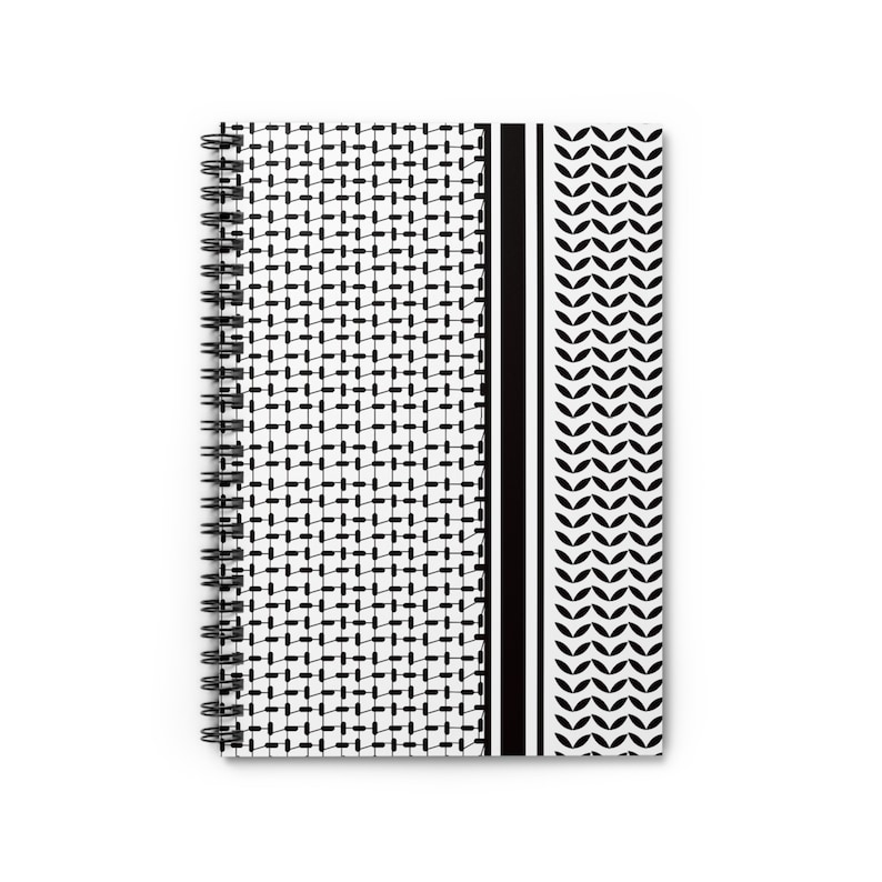 Palestinian Keffiyeh, Palestine Pattern Spiral Notebook for Sketching ...