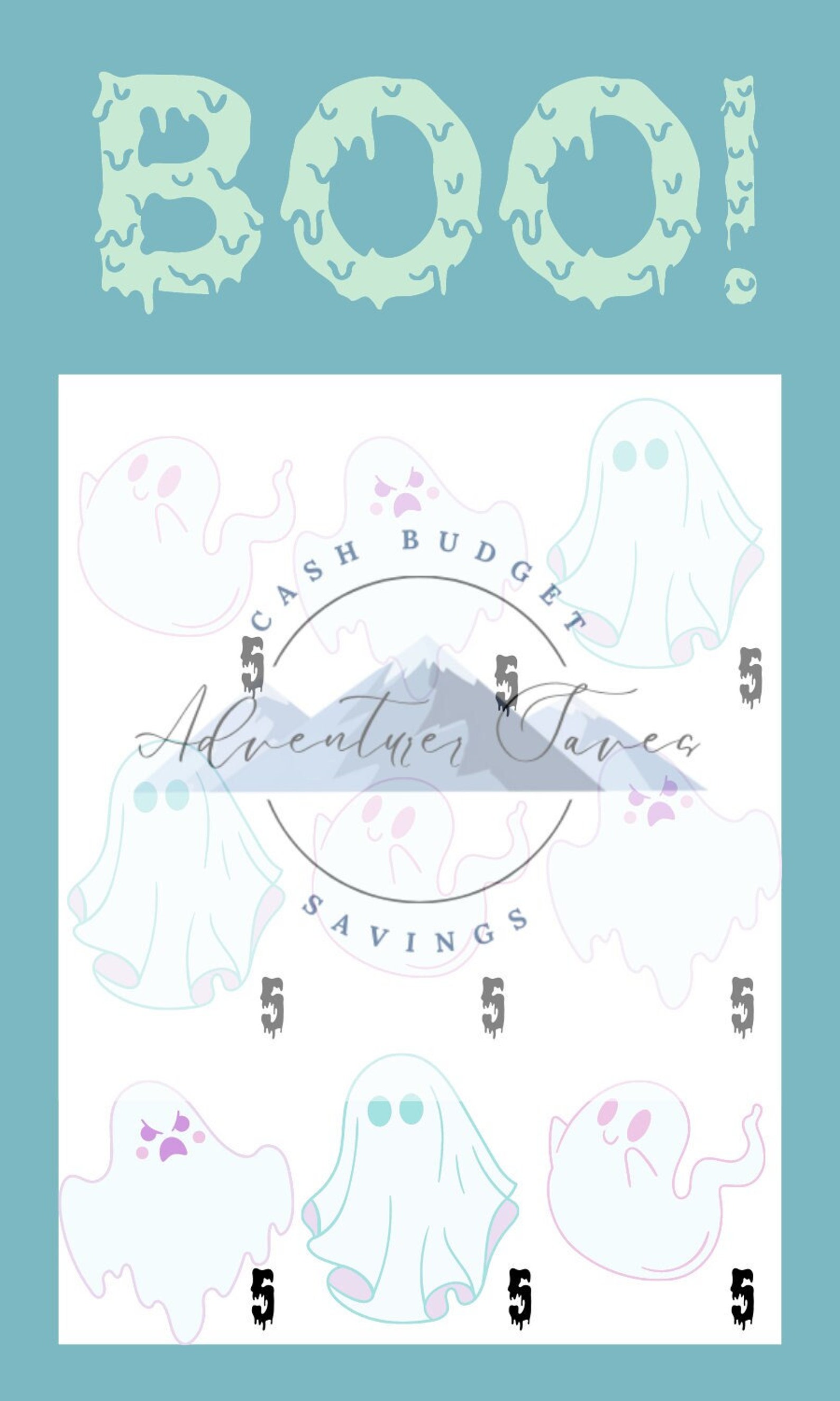 Halloween Mini Savings Challenge Pack | Low Budget Savings - Etsy