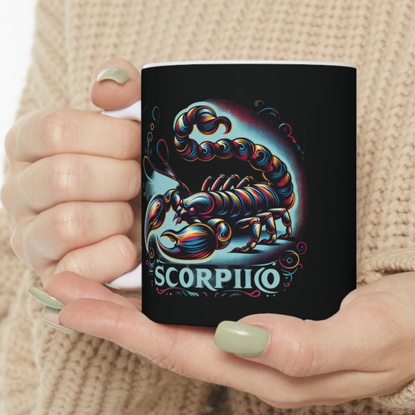 Scorpio Mug - Etsy