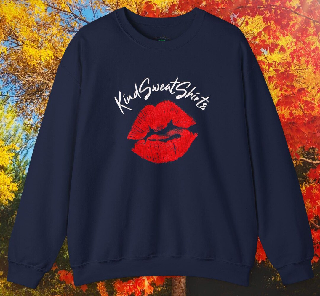 80's Fashion Alternative Punk Rave LIPS Sweatshirt Pock N Roll Branded ...