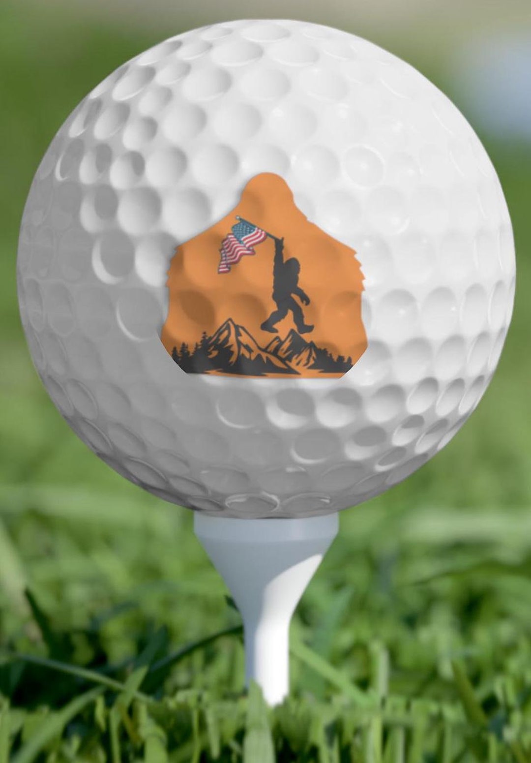 Funny Golf Balls - Sasquatch USA Gift Golf Men - Big Foot Golf Balls ...