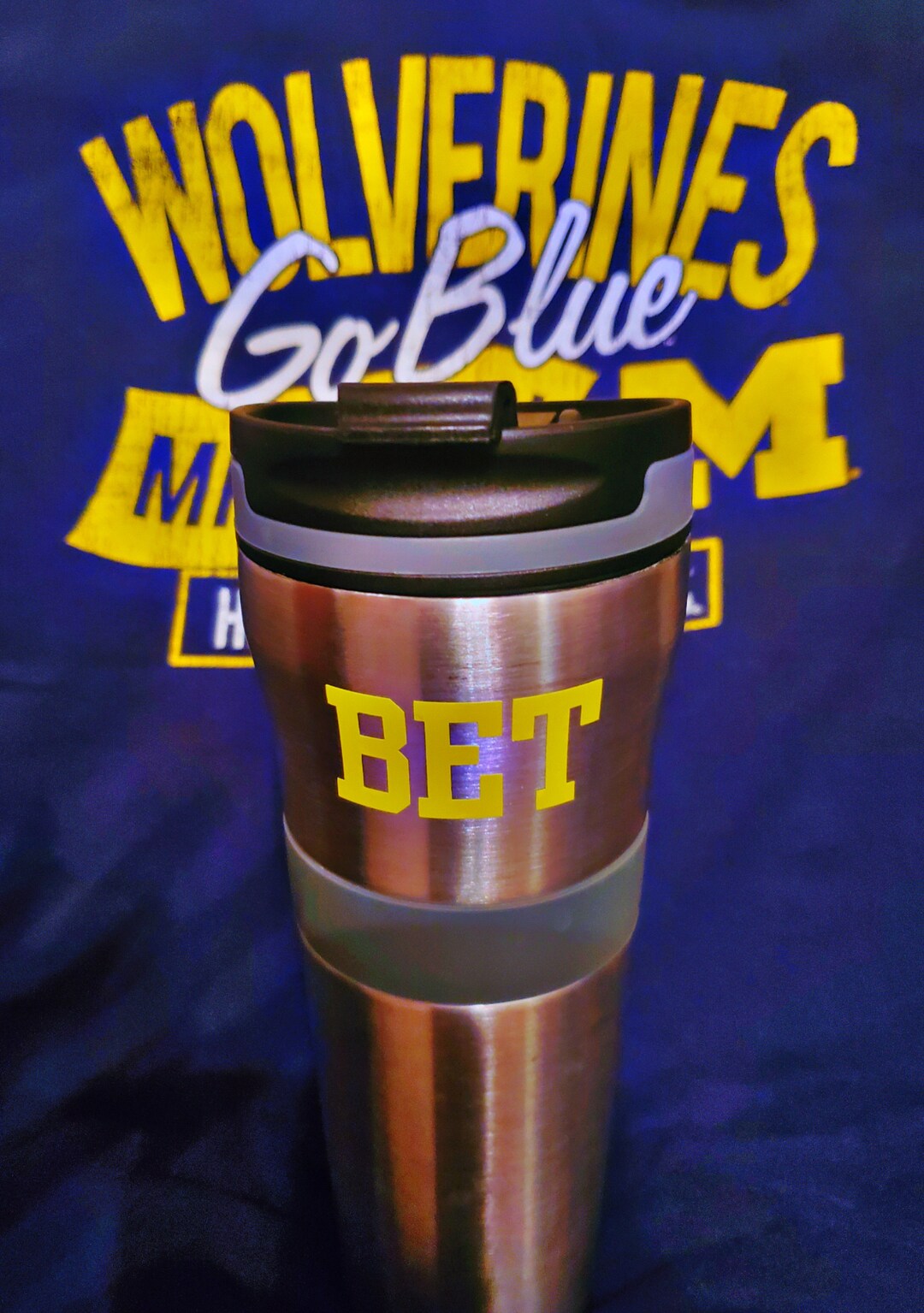 BET Michigan Wolverines Decal Jim Harbaugh College Football Big Ten ...