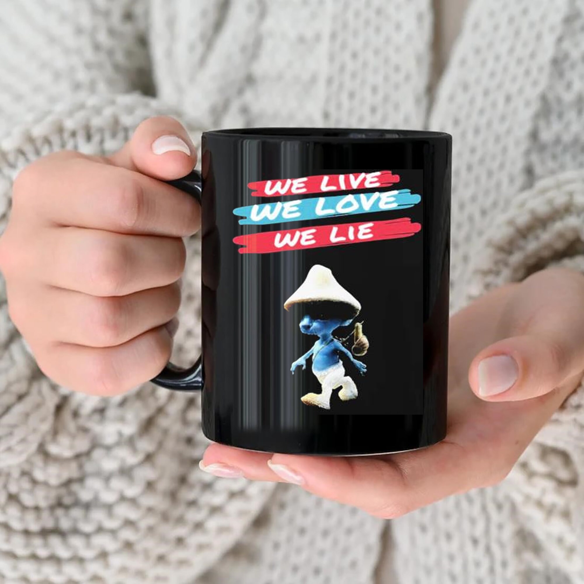 Smurf Cat Meme Mug Tiktok Meme Mug Smurf Meme Mug Blue Cat - Etsy