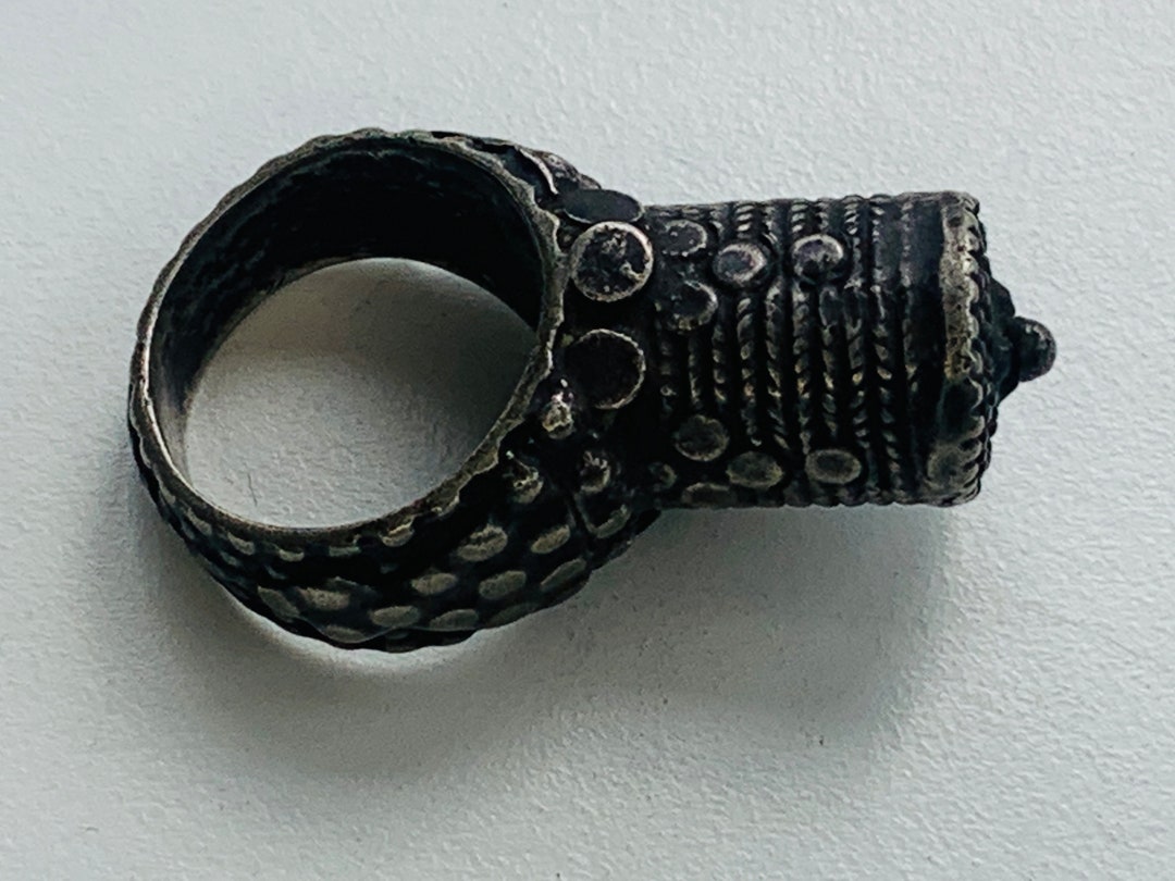 Bedouin Ring From Rashaida Tribe Yemen Silver Ethnic Boho - Etsy
