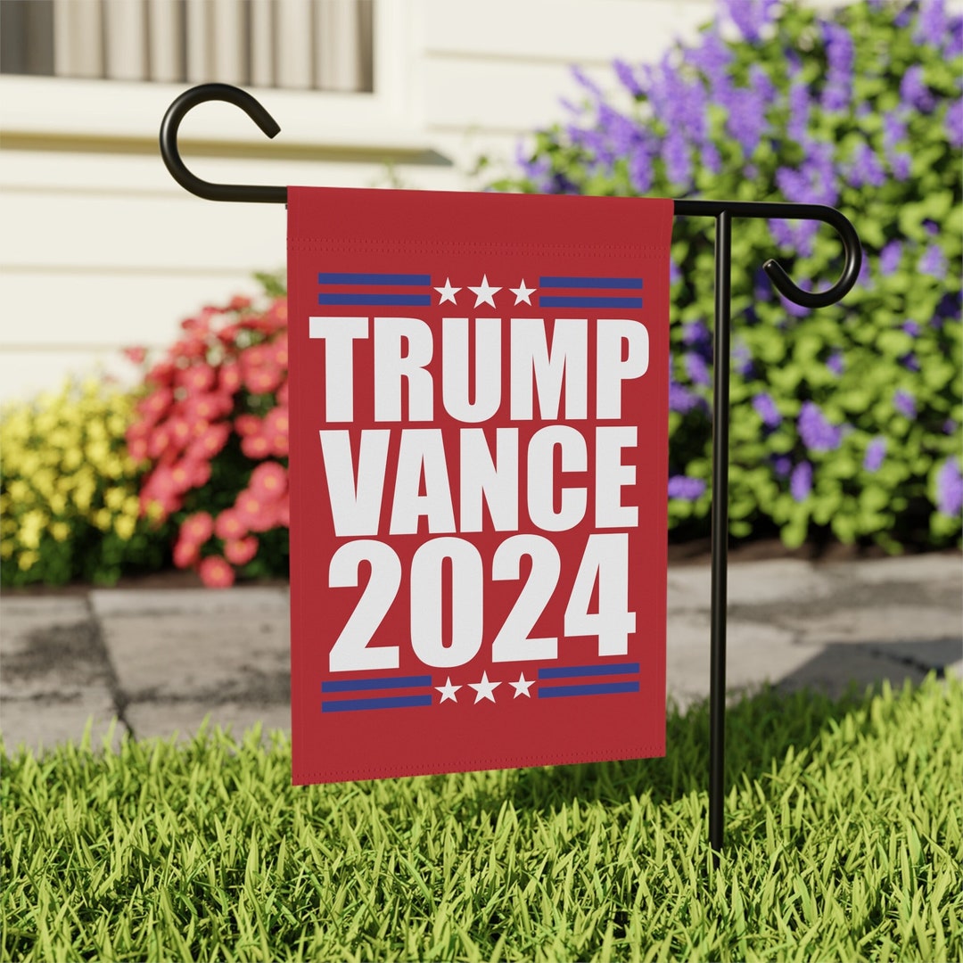 Trump Vance Flag, Trump Garden Flag, Trump 2024 Garden Flag, MAGA ...