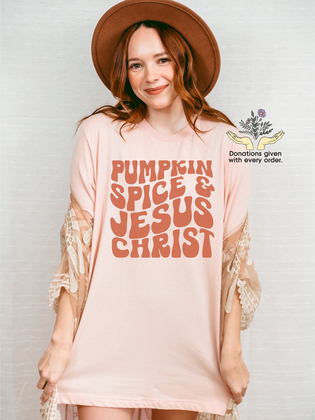 Pumpkin Spice and Jesus Christ Shirt, Faith Based Shirt, Fall Christian ...