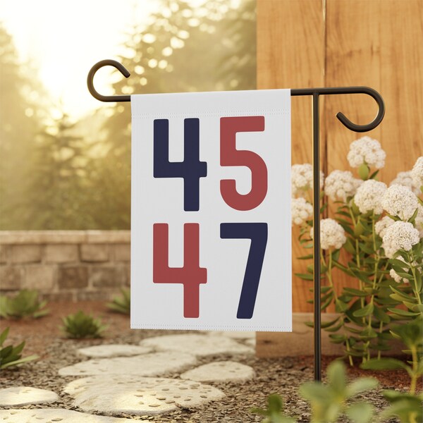 Trump Flag 47 - Etsy