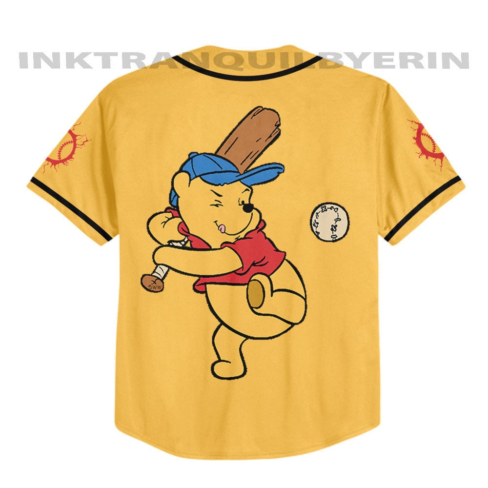 Personalized Disney Winnie the Pooh Baseball Jersey sold by Lynette ...