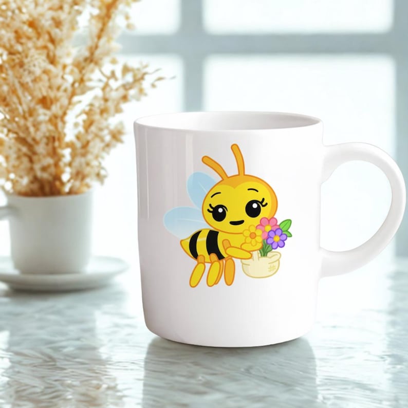 Cute Bee Clip Art Bundle, Tiny Bee, Little Bee, Plim Plim, 1st Bee ...