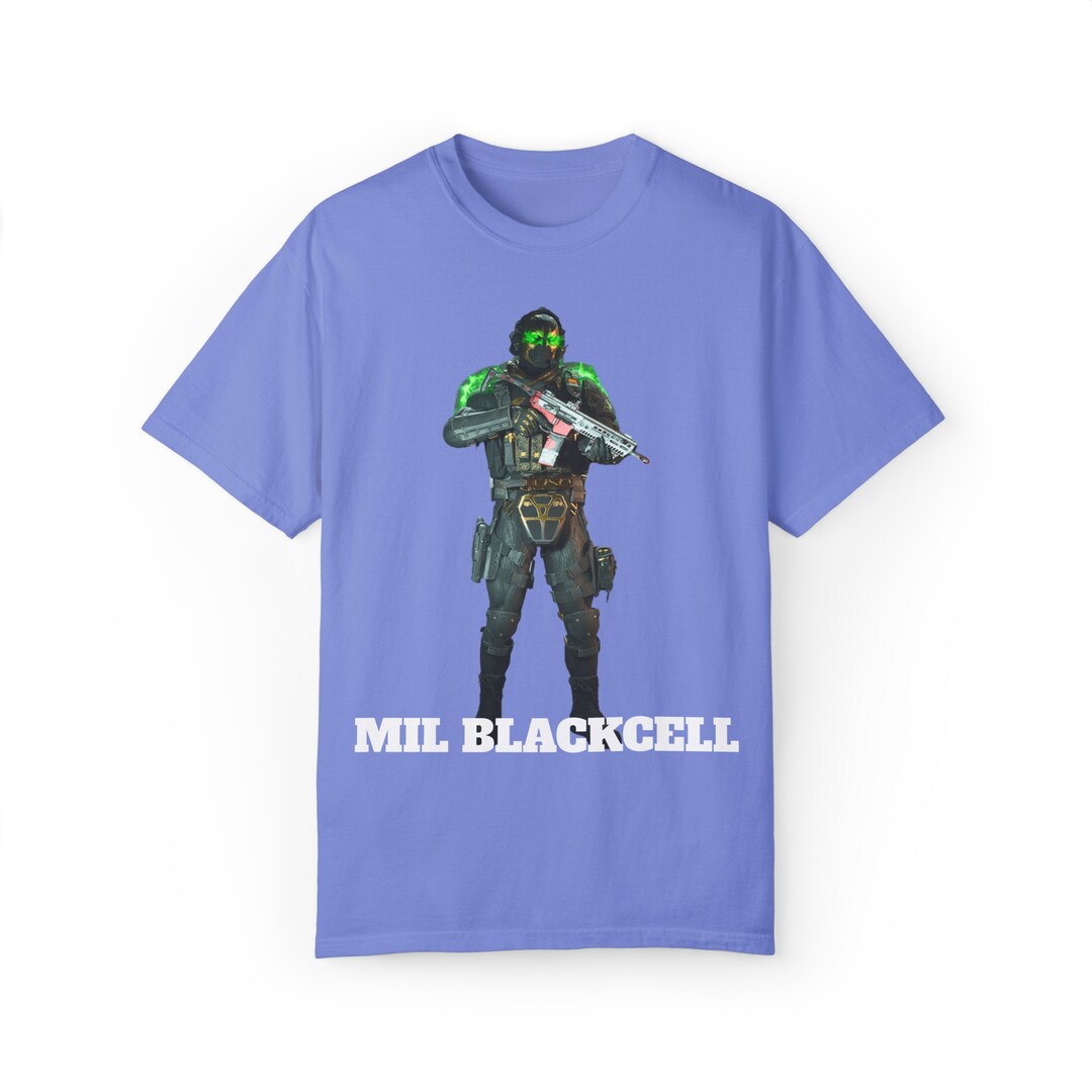 MIL BLACKCELL Call of Duty Warzone Operator Unisex Garment-dyed T-shirt ...