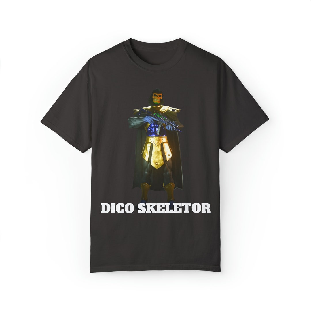 DICO SKELETOR Call of Duty Warzone Operator Garment-dyed T-shirt COD - Etsy