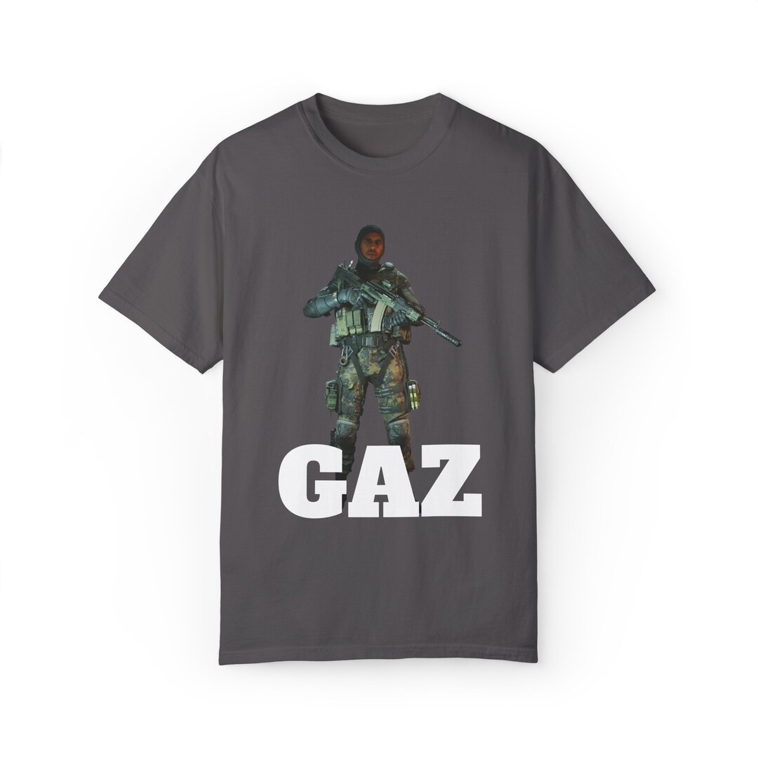 GAZ Call of Duty Warzone Operator Unisex Garment-dyed T-shirt COD - Etsy