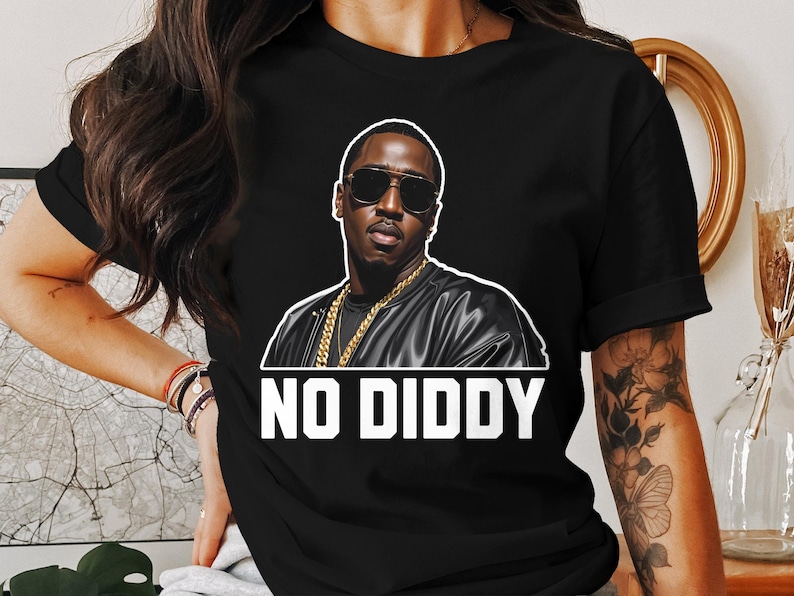The New Pause No Diddy T-shirt, Urban Style Hip-hop T-shirt, Cool Music ...