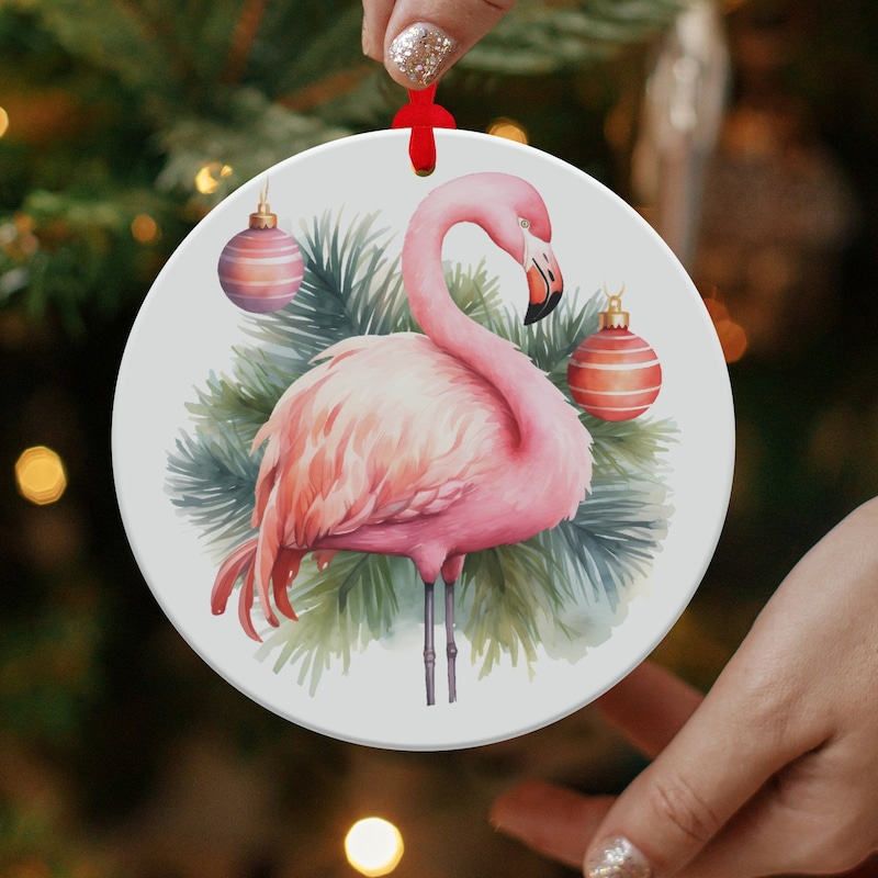 Flamingo Christmas - Etsy