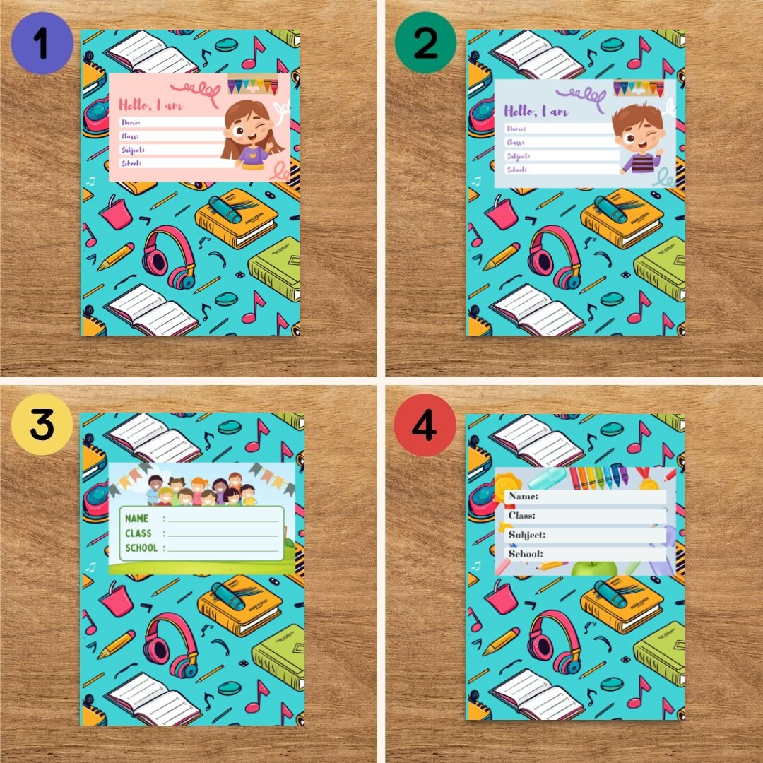 Custom Hardback Book for Back to School Gift, Personalized Cover With ...