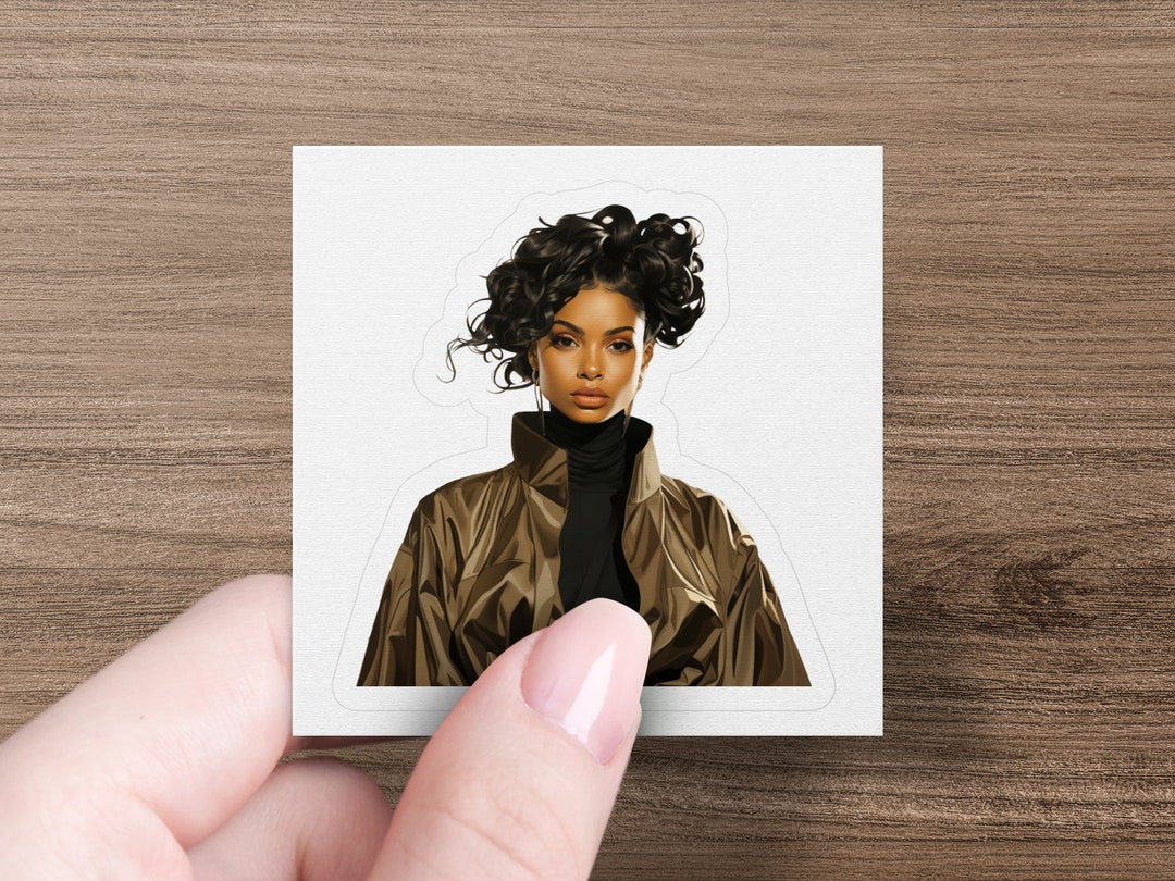 My Funny Stickers I Love My Black Skin Stickers - Etsy