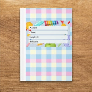 Custom Hardback Book for Back to School Gift, Personalized for Students ...