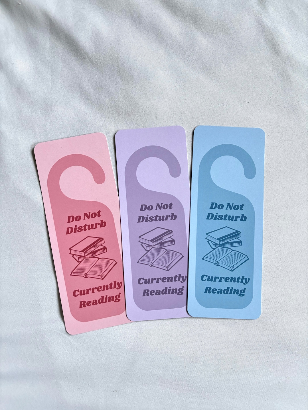 Do Not Disturb Bookmark| Pink | Purple | Blue - Etsy