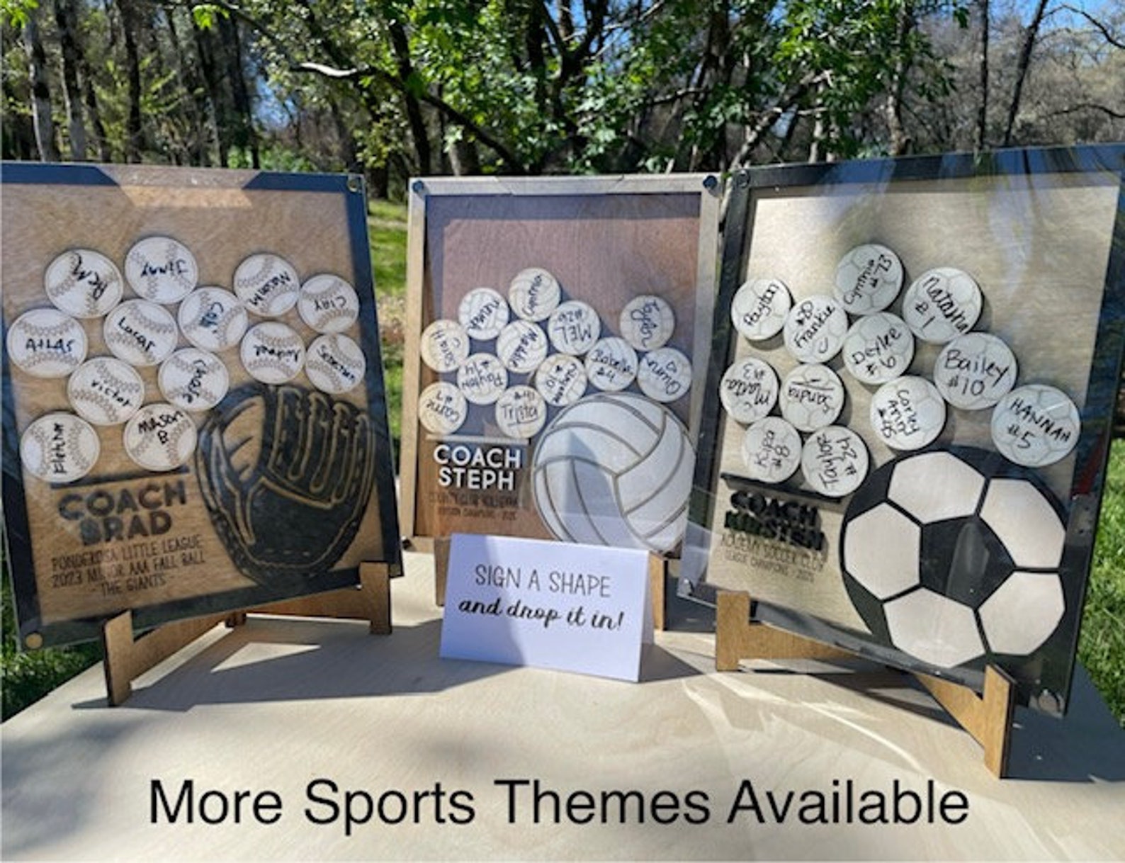 Custom 3D Soccer Coach Thank You Gift Plaque, Soccer Coach Appreciation ...