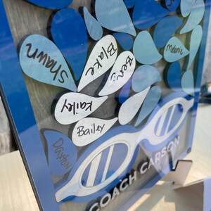 Custom 3D Swim Team Coach Signature Frame Drop Box Gift Ideas, Swim ...