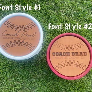 Personalized Baseball Bucket Lid Pad, Laser Engraved Bucket Lid Pad for ...