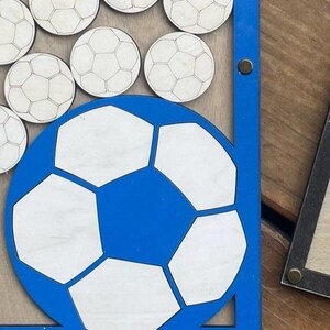 Custom 3D Soccer Coach Thank You Gift Drop Box Frame, Soccer Coach ...