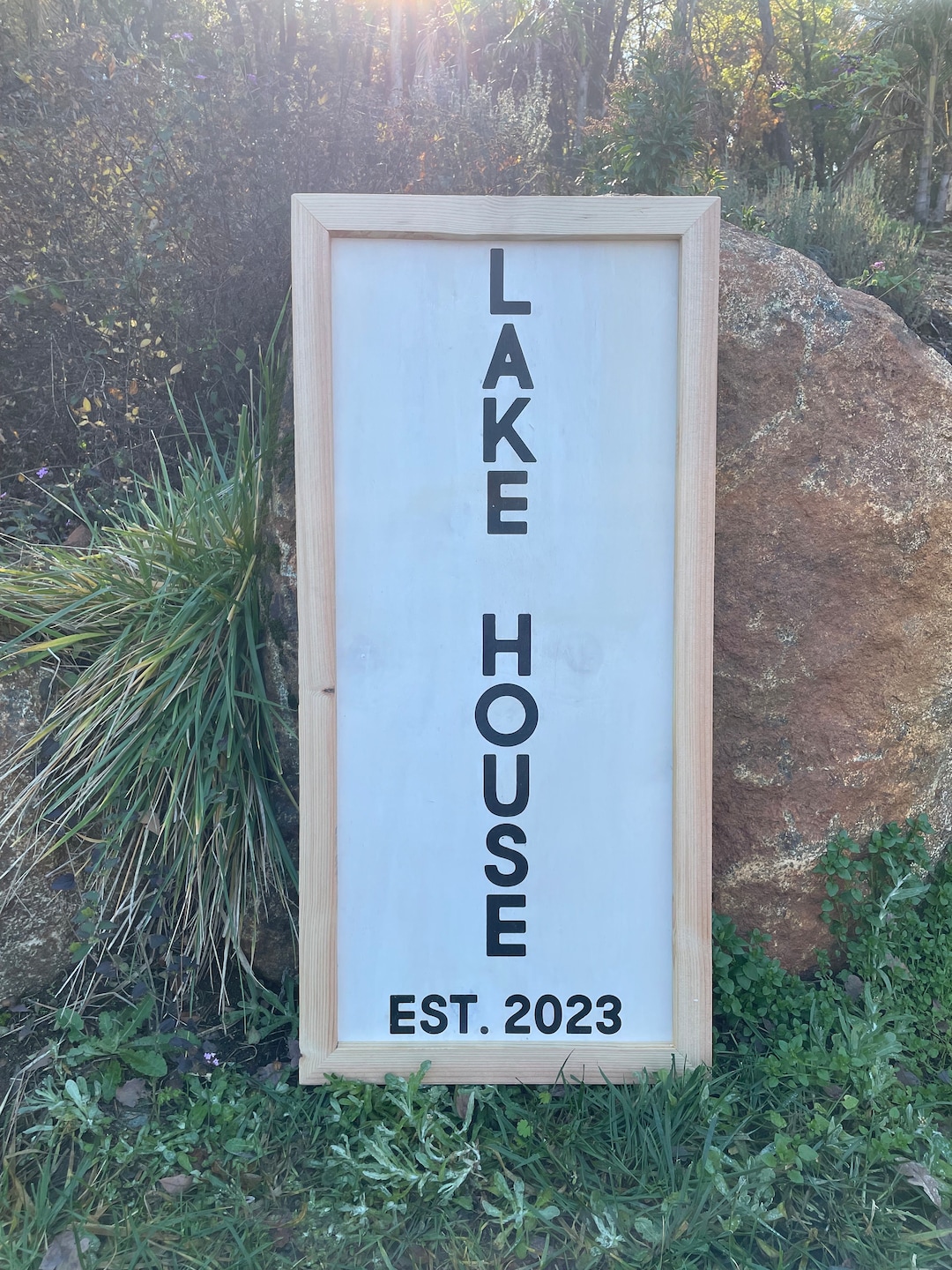 Lake House Wooden 3D Sign, Lake House Decor, 3D Laser Cut Lake Life ...