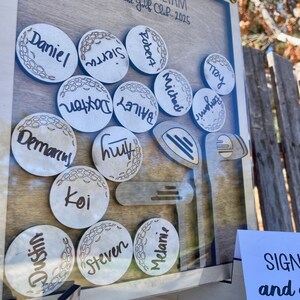 Personalized Golf Coach Signature Frame Drop Box Plaque, Golf Team ...