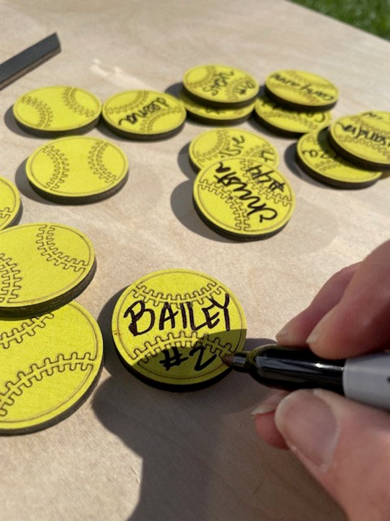 Custom Softball Coach Gift Drop Box, Laser Cut Coach Appreciation Gift ...