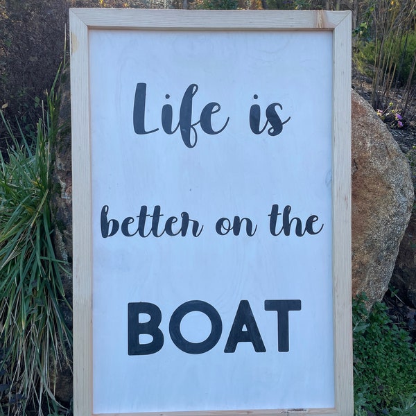 Boat House Sign - Etsy