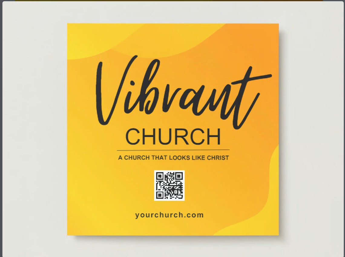 DIY Church Invite Card, Instant Download Tools Christian Printable ...