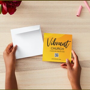 DIY Church Invite Card, Instant Download Tools Christian Printable ...