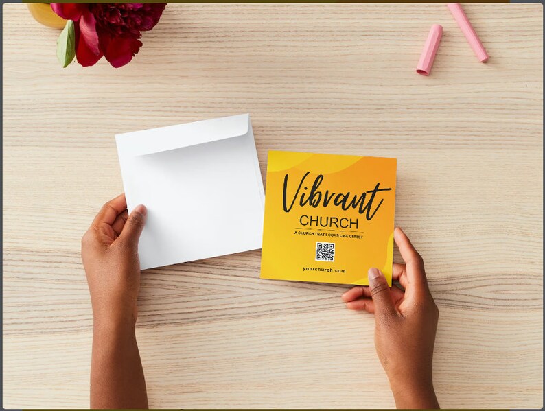 DIY Church Invite Card, Instant Download Tools Christian Printable ...